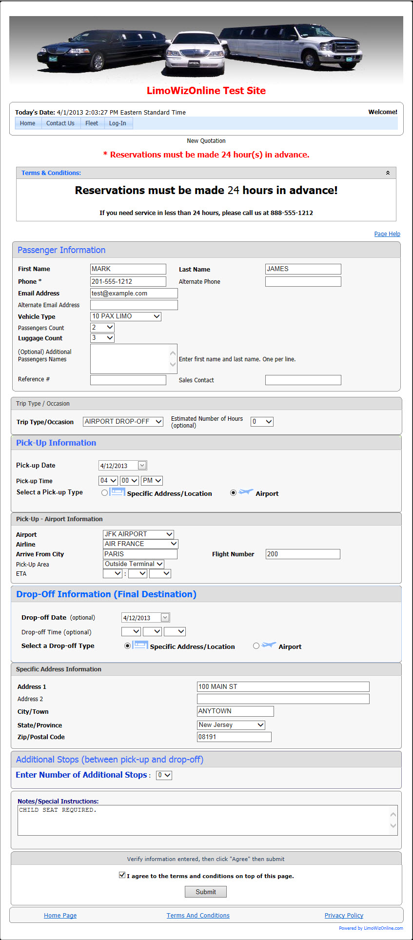 LimoWiz - Limousine Management Software